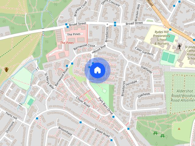 4 bedroom end of terrace house to rent