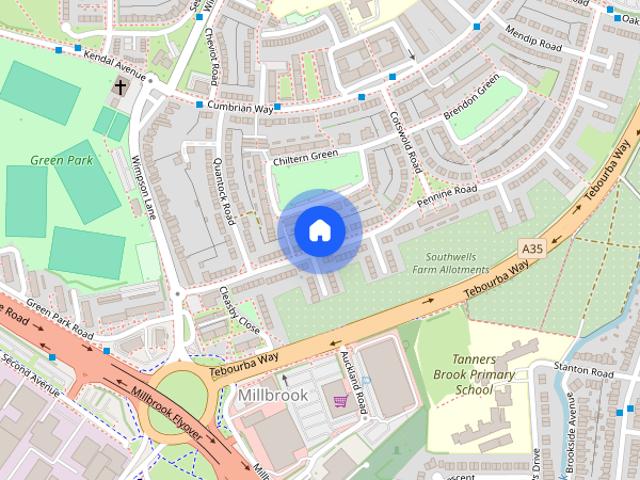 4 bedroom end of terrace house to rent