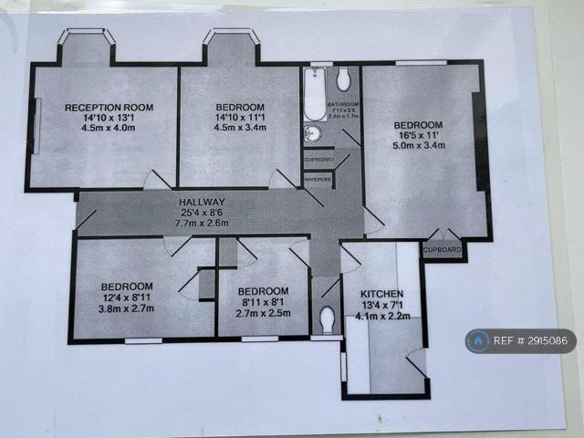 4 bedroom flat to rent