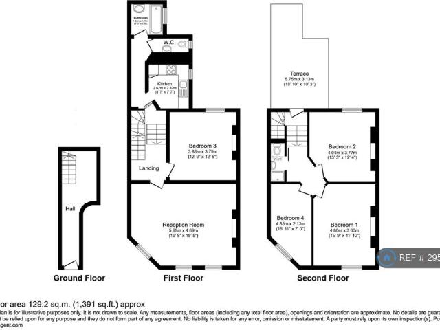 4 bedroom flat to rent