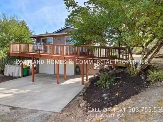 4 bedroom House in SW Portland 7438 Sw 19th Ave