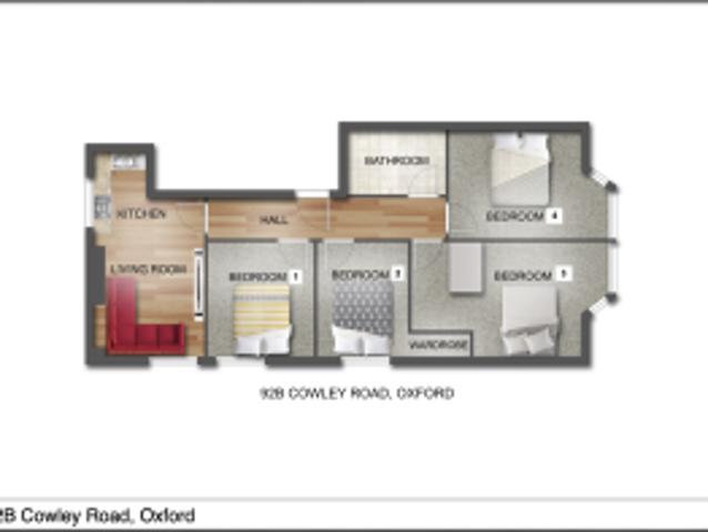 4 bedroom house share for rent in Cowley Road, Oxford, OX4