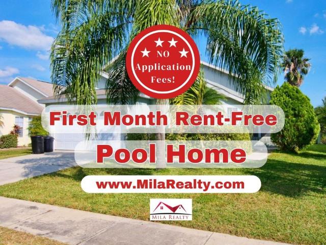 4 Bedroom Home for Rent at 4718 Prairie Point Blvd #1, Kissimmee, FL 34746