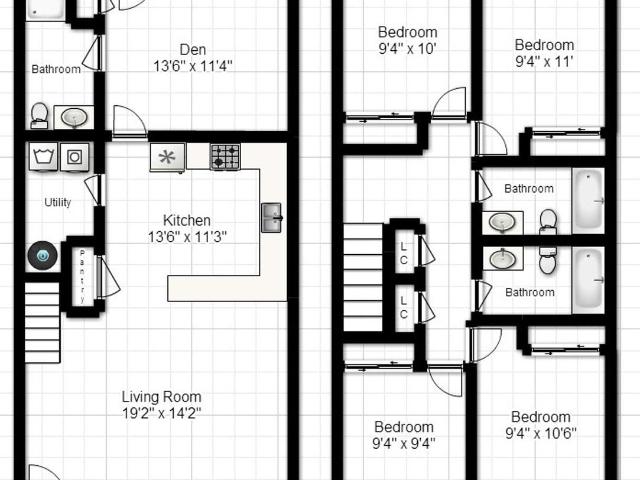 4 Bedroom Home for Rent at 862 Patrick Henry Dr, Blacksburg, VA 24060 Main Patrick Henry