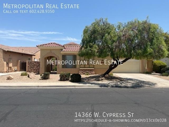 4 Bedroom Home for Rent at 14366 W Cypress St, Goodyear, AZ 85395 Palm Valley