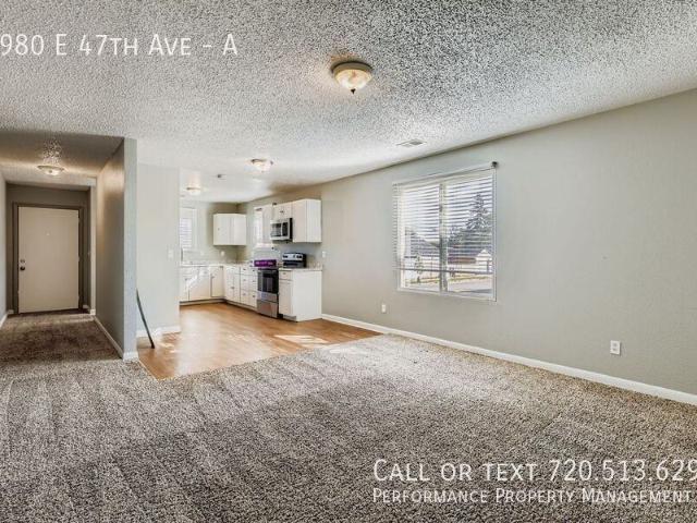 4 Bedroom Home for Rent at 1980 East 47th Avenue #A, Denver, CO 80216 Elyria Swansea