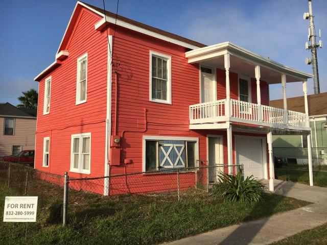 4 Bedroom Home for Rent at 3428 Ball, Galveston, TX 77550 Carver Park