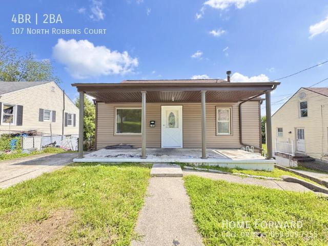 4 bed Home in Richmond KY Spacious 1800 Sq Ft with 2 Full Baths at 107 North Robbins Court!