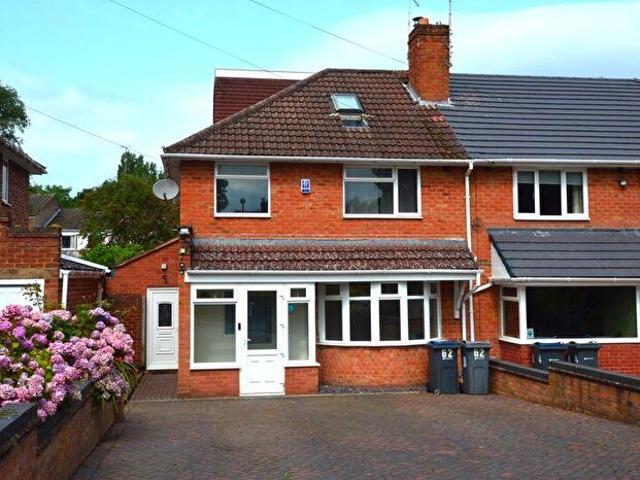 4 Bedroom Semi Detached House To Rent In Chamberlain Road, Kings Heath, B13