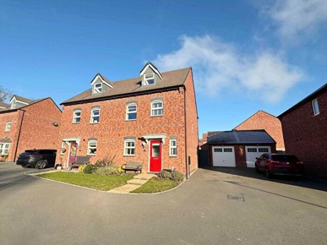 4 Bedroom Semi Detached House To Rent In Luke Jeayes Close, Cawston, Rugby, CV22