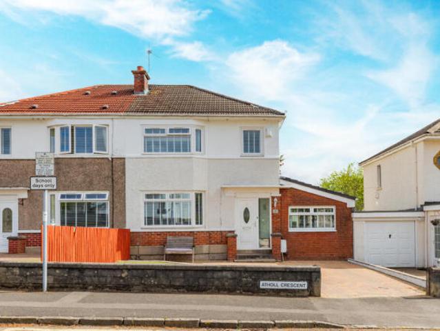 4 bedroom semi detached house for sale in Atholl Crescent, Paisley, PA1