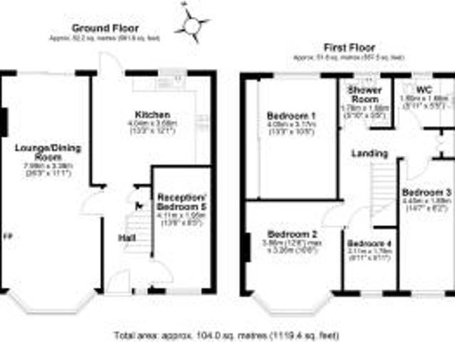 4 bedroom semi detached house for sale in Avenue Road, Woodford Green, IG8