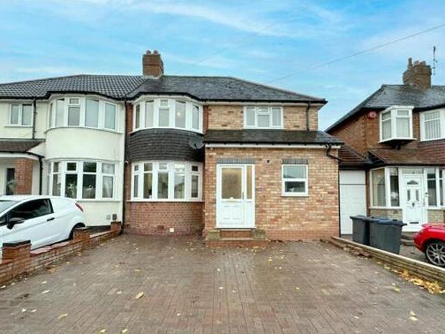 4 Bedroom Semi detached House For Sale In Birmingham, West Midlands