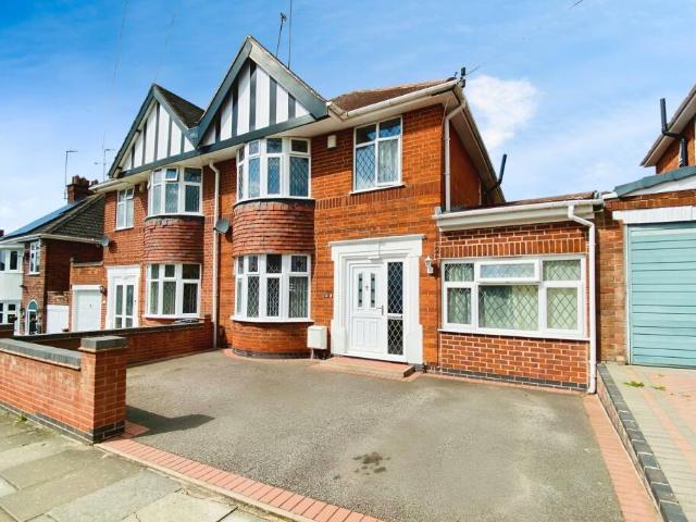 4 bedroom semi detached house for sale in New Way Road, Evington, Leicester, LE5