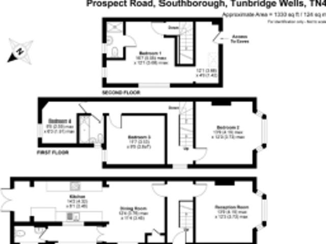 4 bedroom semi detached house for rent in Prospect Road, Southborough, TN4