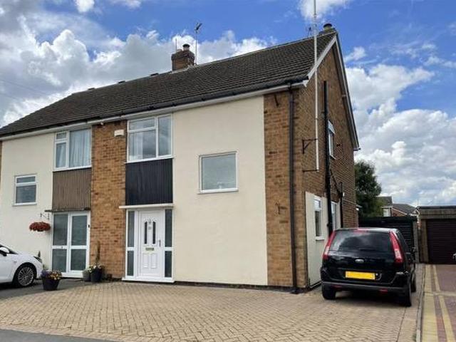 4 bedroom semidetached house for sale in Prince Albert Drive Glenfield Leicester LE3