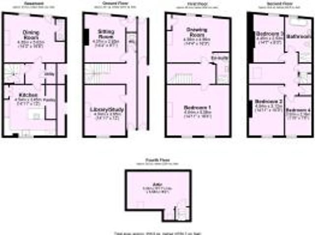 4 bedroom town house for sale in Castlegate, York, YO1 9RP, YO1