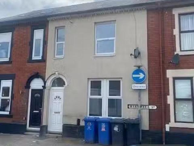 4 bedroom terraced house for rent in Bakewell Street, Derby, D.