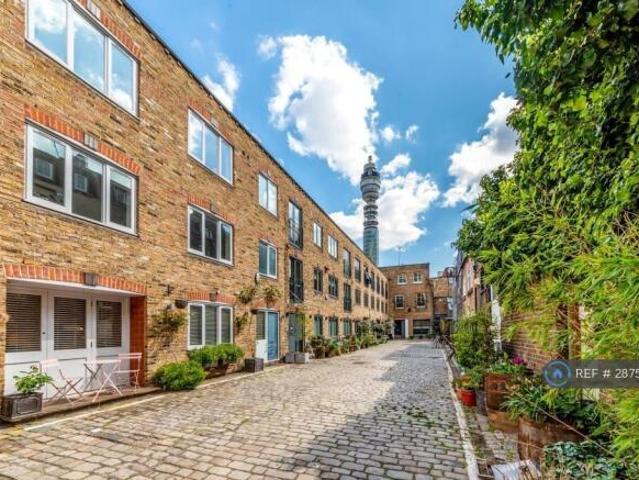 4 bedroom terraced house for rent in Warren Mews, London, W1T