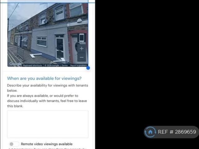 4 bedroom terraced house to rent