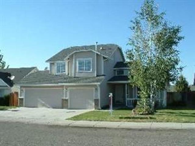 4 bedrooms, living room and family room, large fenced in yard
