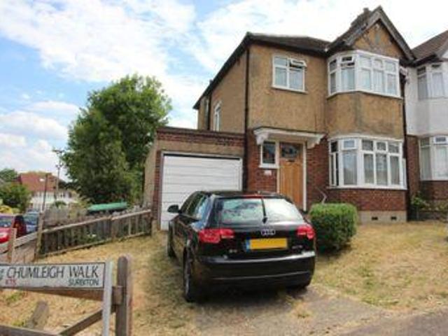 4 Bedrooms Semi detached house for rent in Chumleigh Walk, Surbiton KT5