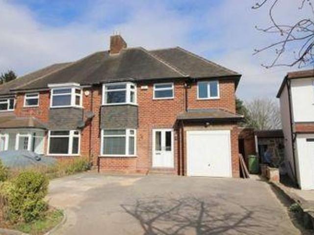 4 Bedrooms Semi detached house for sale in Highwood Avenue, Solihull B92