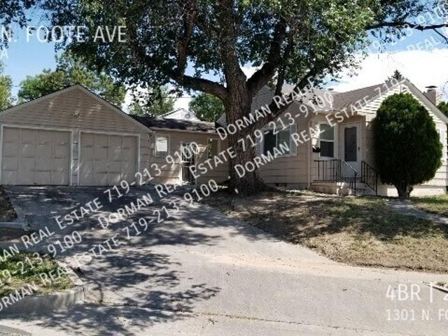 4 BR, 1.5 BA Apartment 1301 N. FOOTE AVE, COLORADO SPRINGS, CO 80909