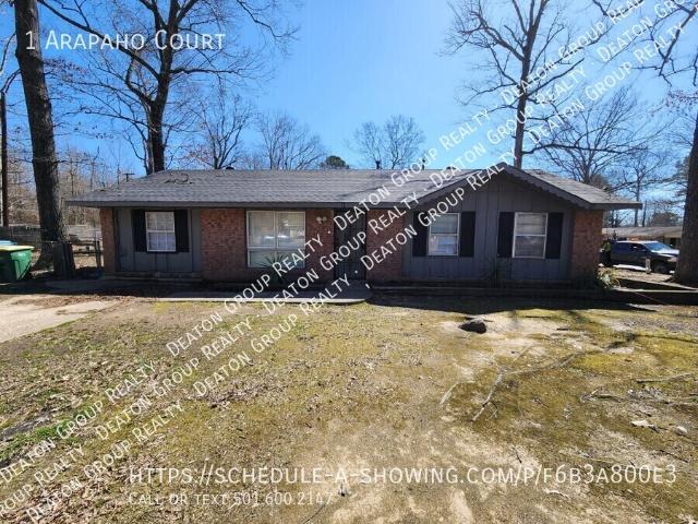 4 BR, 1.5 BA Apartment 1 Arapaho Court, Little Rock, AR 72209