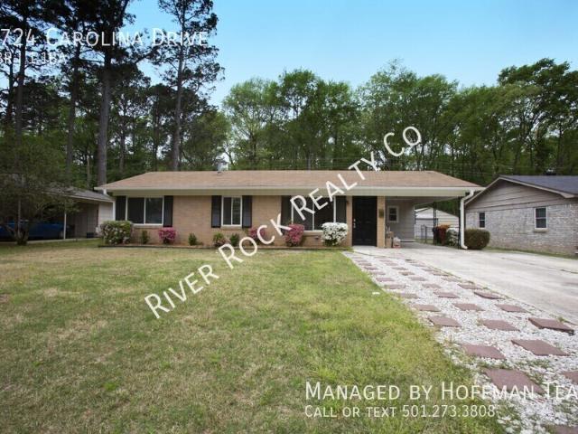 4 BR, 1.5 BA Apartment 6724 Carolina Drive, Little Rock, AR 72209