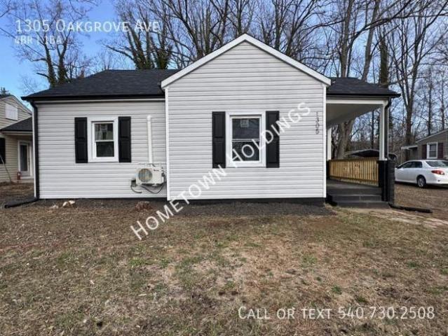 4 Br, 1 bath, Single Family 1305 Oakgrove Ave
