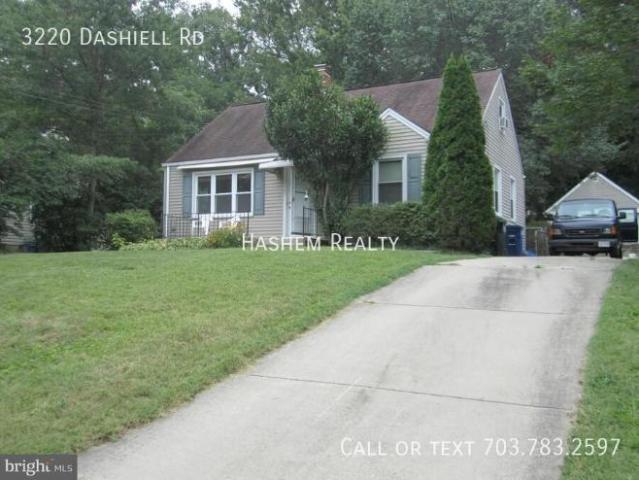 4 Br, 1 bath, Single Family 3220 Dashiell Rd