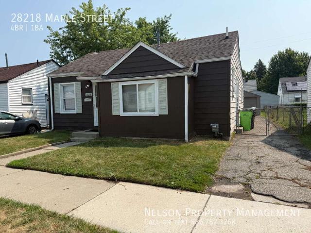 4 BR, 1 BA Apartment 28218 Maple Street, Roseville, MI 48066