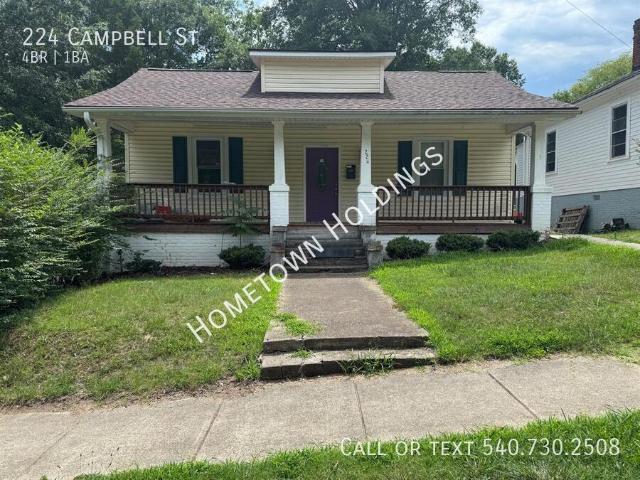 4 BR, 1 BA Apartment 224 Campbell St, Danville, VA 24540