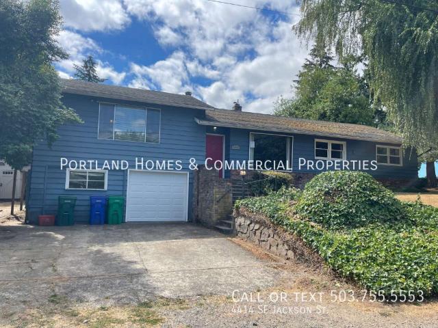 4 BR, 1 BA Apartment 4414 SE Jackson St Milwaukie, OR 97222
