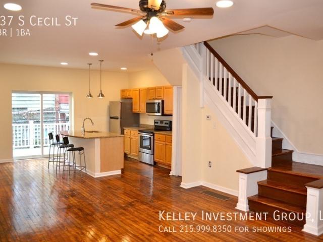 4 BR, 1 BA Apartment 837 S Cecil St, Philadelphia, PA 19143