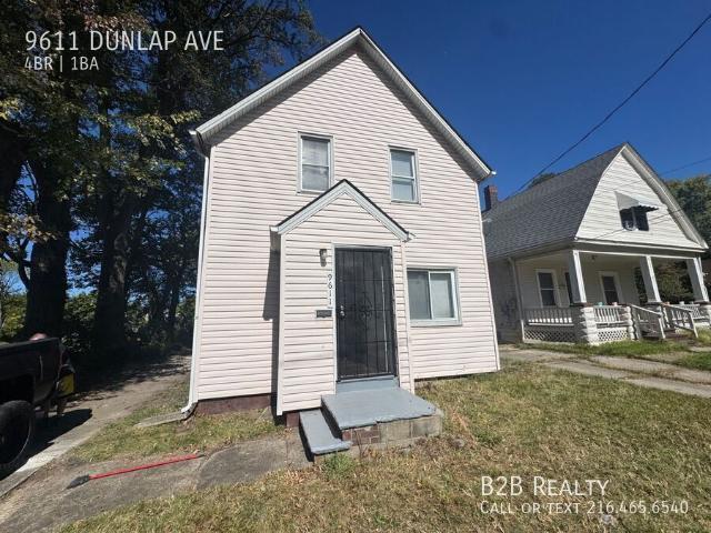 3 BR, 1 BA Apartment 9611 DUNLAP AVE, CLEVELAND, OH 44105