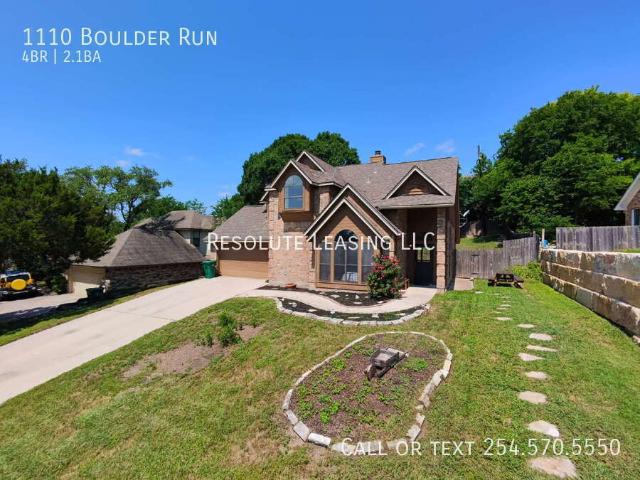 4 BR, 2.5 BA Apartment 1110 Boulder Run, Harker Heights, TX 76548