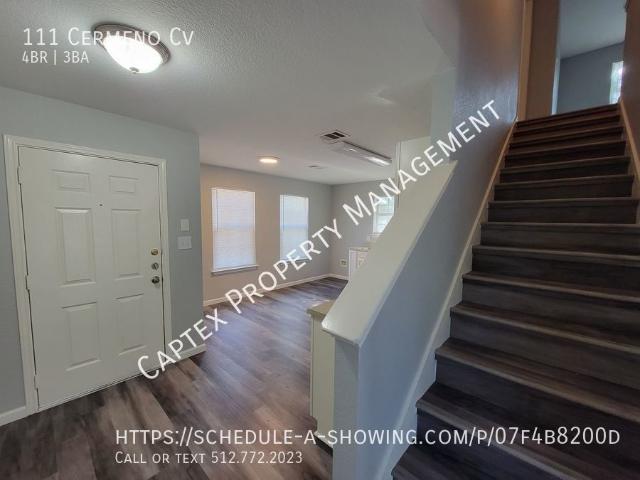 4 BR, 2.5 BA Apartment 111 Cermeno Cv, Kyle, TX 78640