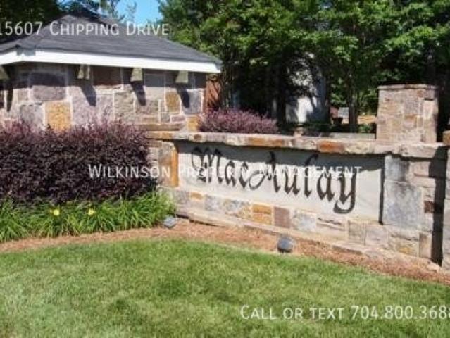 4 BR, 2.5 BA Apartment 15607 Chipping Drive, Huntersville, NC 28078