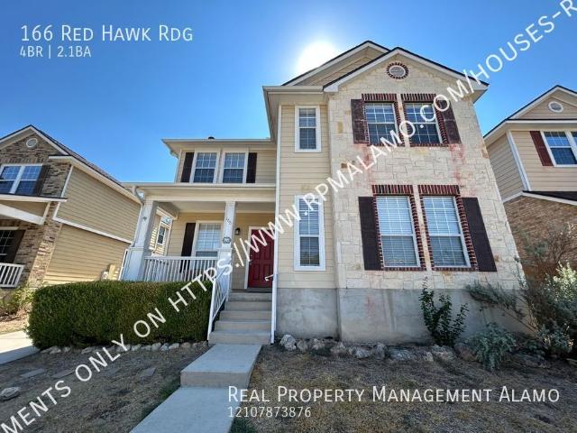 4 BR, 2.5 BA Apartment 166 Red Hawk Rdg, San Antonio, TX 78258