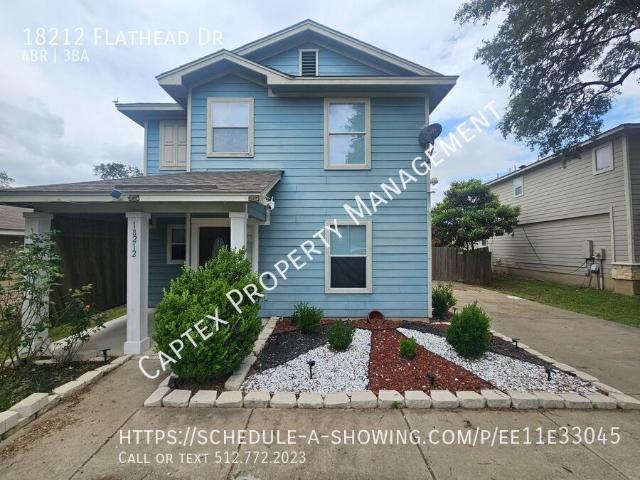 4 BR, 2.5 BA Apartment 18212 Flathead Dr, Manor, TX 78653