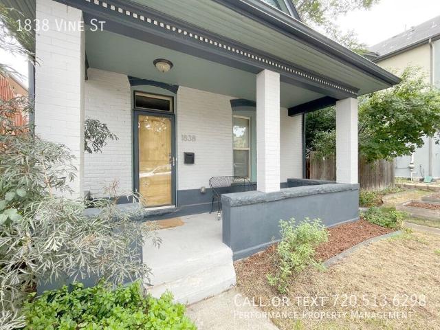 4 BR, 2.5 BA Apartment 1838 Vine St, Denver, CO 80206