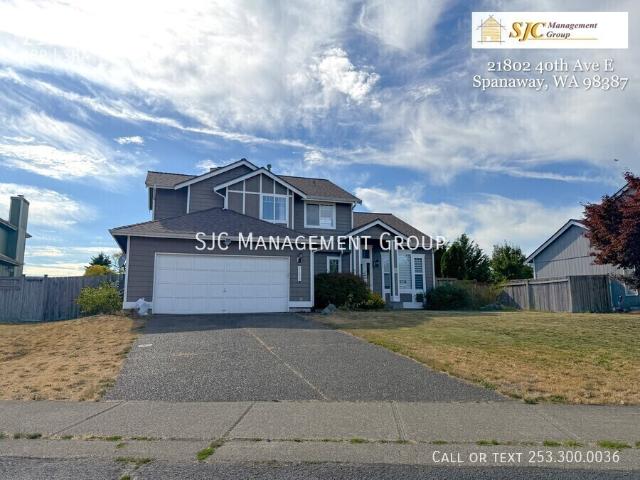 4 BR, 2.5 BA Apartment 21802 40th Ave E, Spanaway, WA 98387