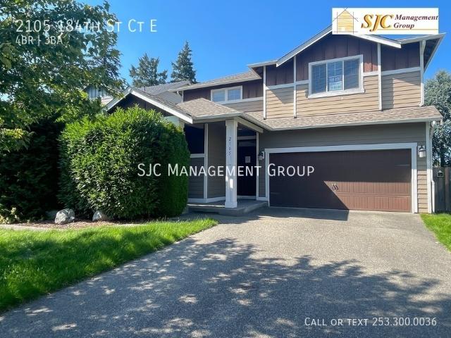 4 BR, 2.5 BA Apartment 2105 184th St Ct E, Spanaway, WA 98387