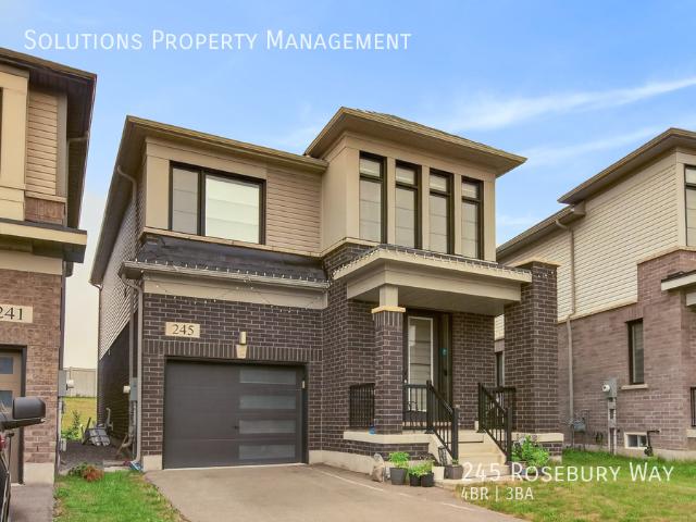 4 BR, 2.5 BA Apartment 245 Rosebury Way, Mount Hope, ON L0R 1W0