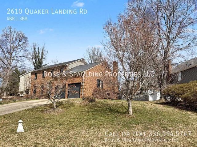 4 BR, 2.5 BA Apartment 2610 Quaker Landing Rd, Greensboro, NC 27455