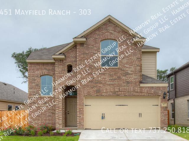 4 BR, 2.5 BA Apartment 3451 Mayfield Ranch, Round Rock, TX 78681