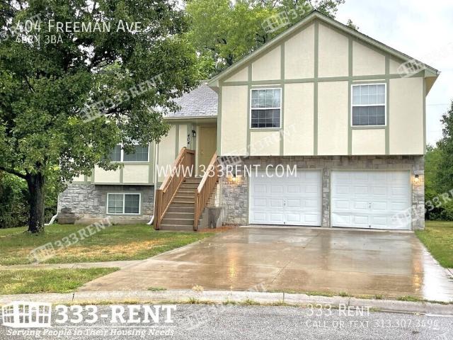 4 BR, 2.5 BA Apartment 404 Freeman Ave, Kansas City, KS 66101