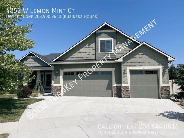 4 BR, 2.5 BA Apartment 4852 W Lemon Mint Ct, Eagle, ID 83616